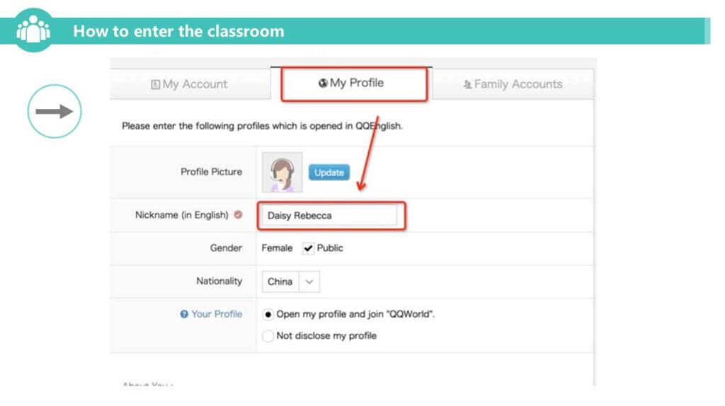 Classroom - English ESL School