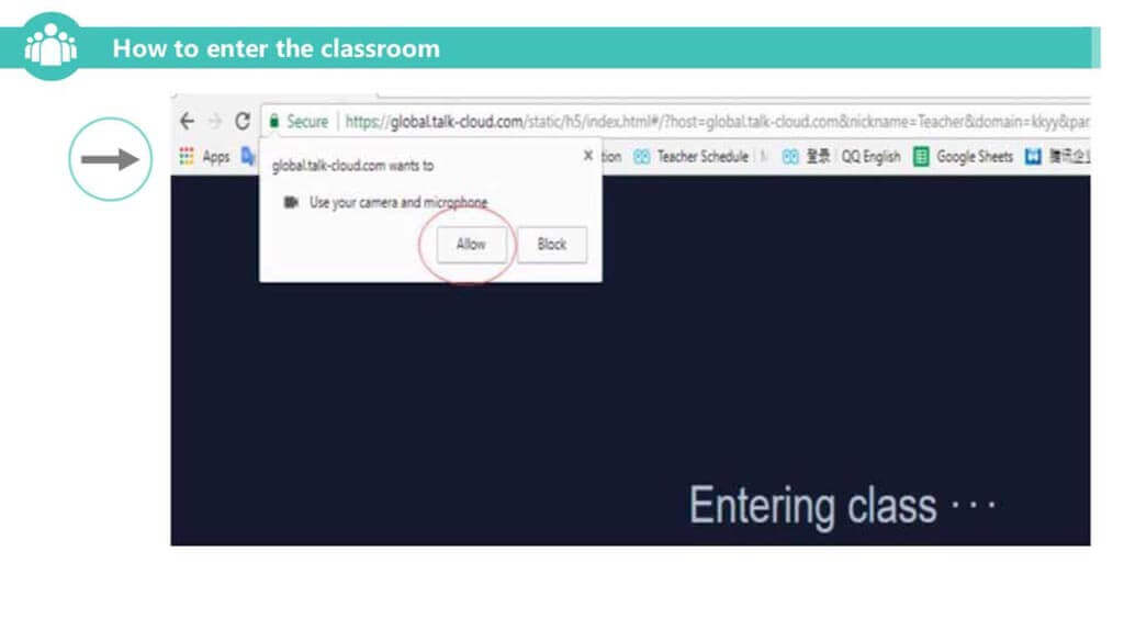 Classroom - English ESL School