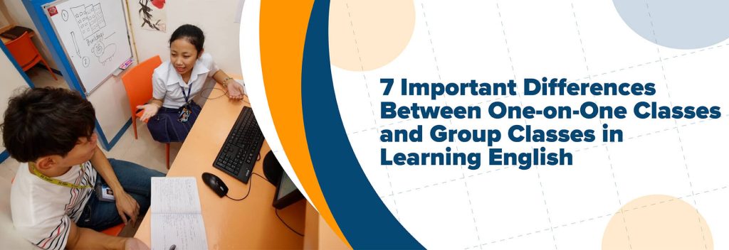 7 important differences between one-on-one classes and English group ...